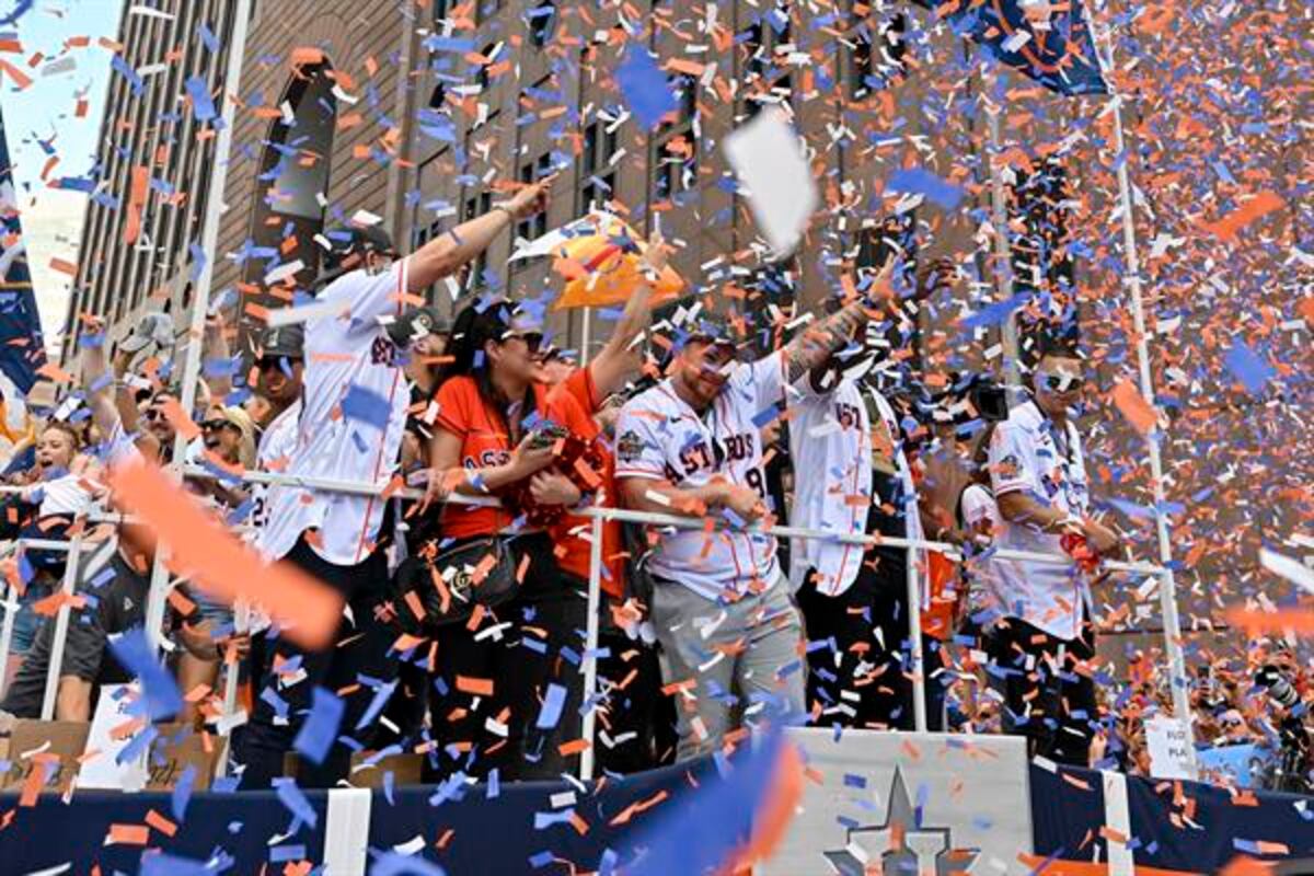Los Astros celebran en grande su título de campeones de la Serie Mundial | La Prensa Panamá