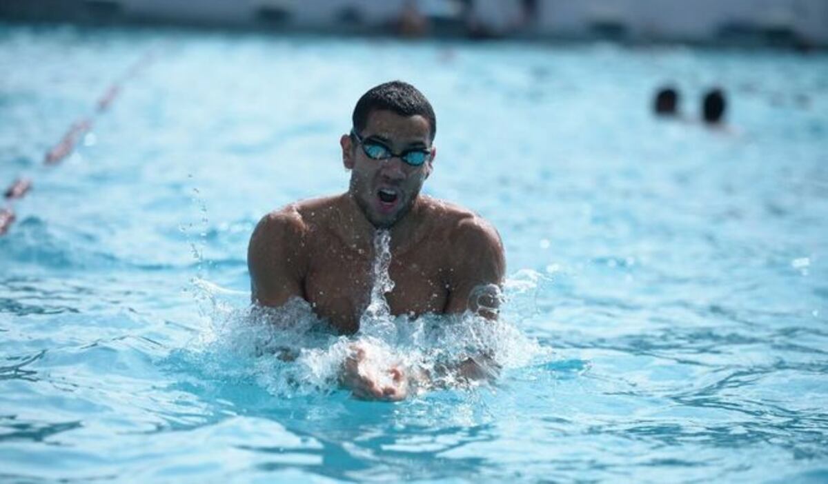 Edgar Crespo queda en el puesto 32 en los 100 metros pecho en Mundial ...