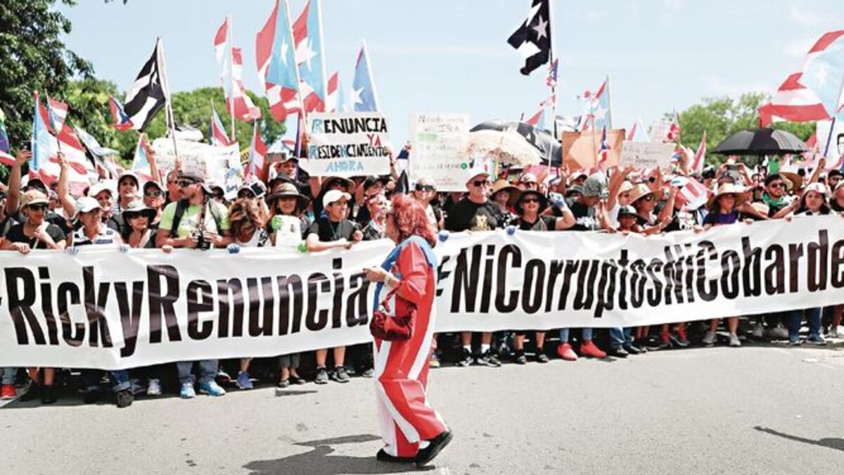 El clamor de Puerto Rico: ‘Ricky, renuncia’ | La Prensa Panamá