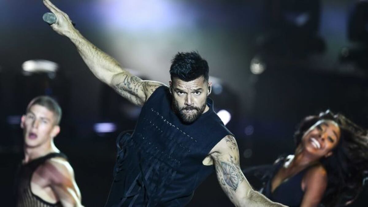 Ricky Martin celebra la unión entre México y Puerto Rico con un recital ...