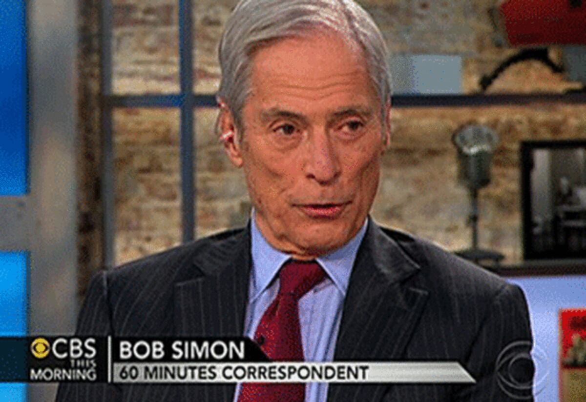 Fallece el legendario corresponsal de CBS Bob Simon | La Prensa Panamá