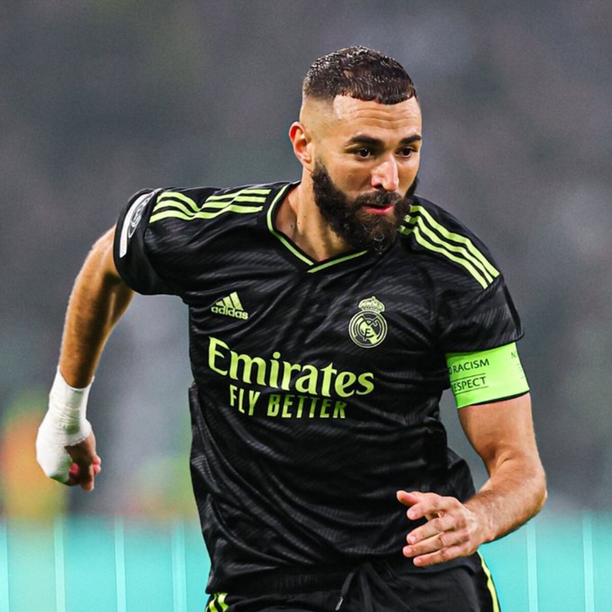 Benzema, lesión doble en el muslo derecho y de baja hasta el mes de ...